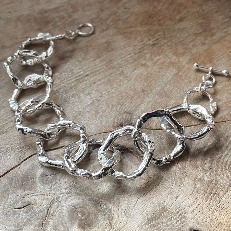 Full Halo bracelet in silver – Lulu & Boo Jewellery Limited